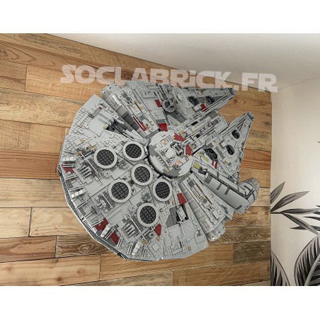 Wall-mount for LEGO 75192 Millenium Falcon UCS