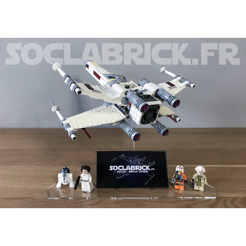 Display stand for LEGO 75301 X-Wing take-off